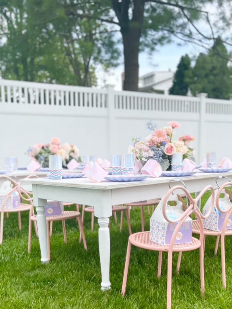 Pink Bow Chairs - Magic Flowers Event Rentals | Event and Party Decors ...