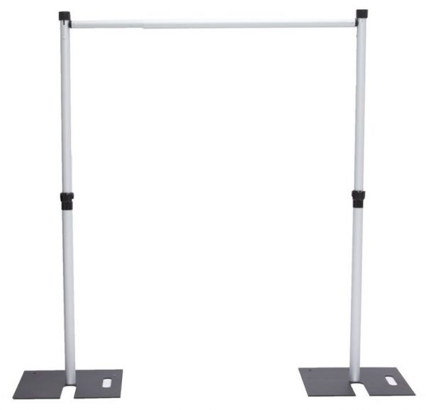 Heavy-Duty Pipe Backdrop - Magic Flowers Event Rentals | Event and ...