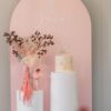 Cream Ripple Arch Wall - MagicFlowersEventRentals|Luxury Party Props ...